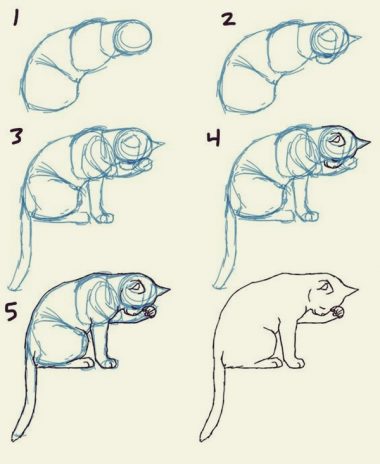 How to draw Cute Animals: 45 Examples - Greenorc