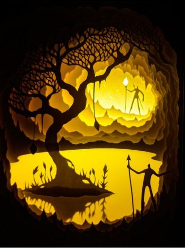 40 Beautiful Examples of Backlit Paper Art - Greenorc
