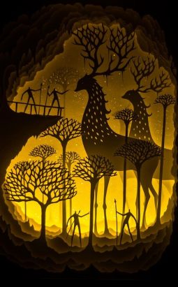 40 Beautiful Examples of Backlit Paper Art - Greenorc