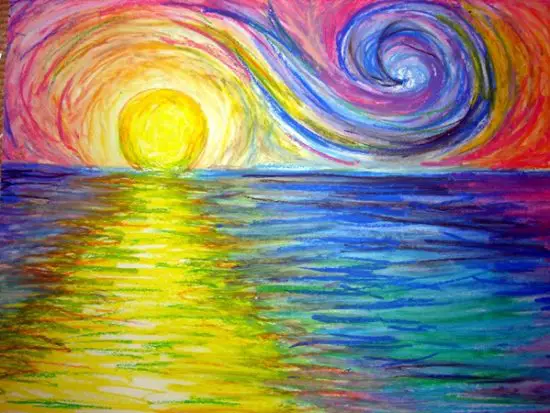 40 Beautiful Oil Pastel Paintings To Try - Greenorc