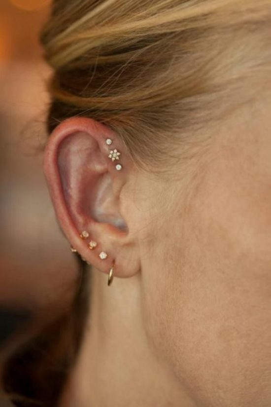 90 Insanely Gorgeous Examples of Cute Ear Piercing - Greenorc