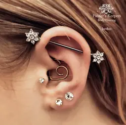 90 Insanely Gorgeous Examples of Cute Ear Piercing - Greenorc