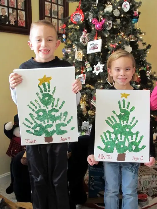45 Cute Christmas Craft Ideas for Kids - Greenorc