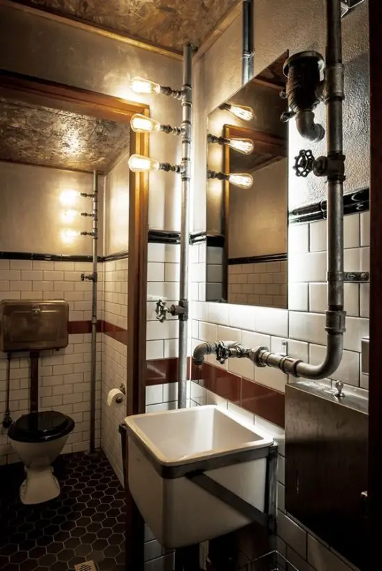 45 Clever Men Cave Bathroom Ideas [2020 Updated] - Greenorc