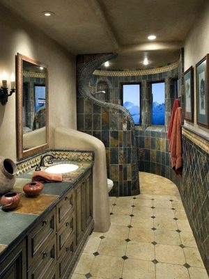 45 Clever Men Cave Bathroom Ideas [2020 Updated] - Greenorc