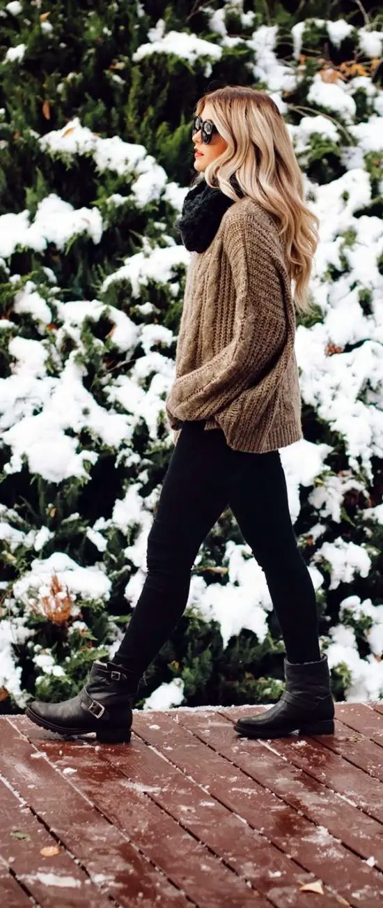 45 Cute Winter Outfits for Teens - Greenorc