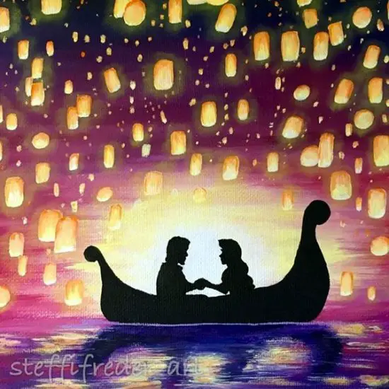 60 Beautiful Examples Of Acrylic Painting [2020 Updated] - Greenorc