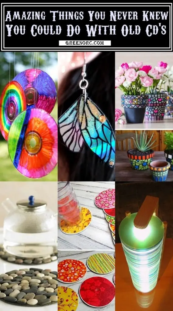 7 Amazing Things You Never Knew You Could Do With Old Cd's - Greenorc