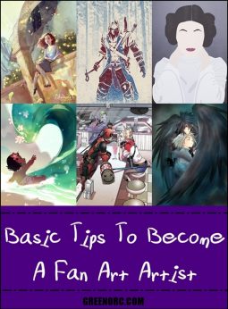 10 Basic Tips To Become A Fan Art Artist - Greenorc