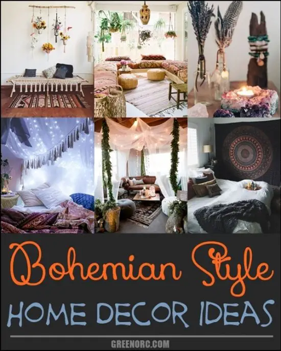 45 Bohemian Style Home Decor Ideas - Greenorc