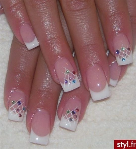 45 Glamorous Bling Nail Art Designs For 2017 - Greenorc