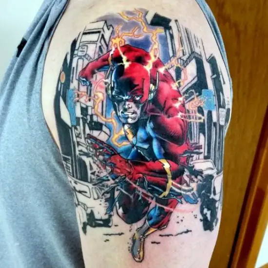 45 Mightiest Superhero Tattoo Designs To Stay Strong In Life - Greenorc