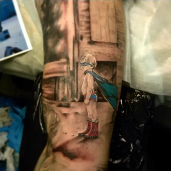 45 Mightiest Superhero Tattoo Designs To Stay Strong In Life - Greenorc