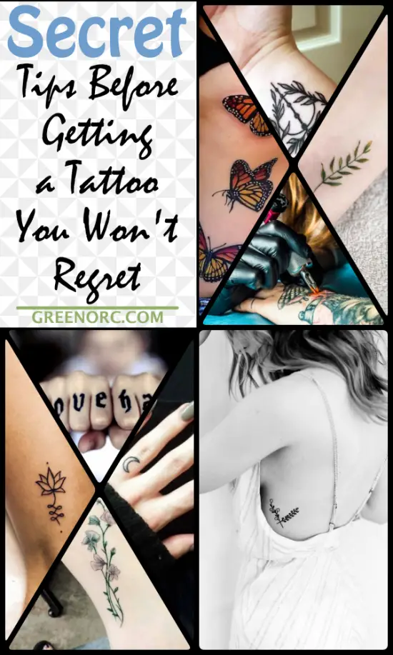 10 Secret Tips Before Getting a Tattoo You Won't Regret - Greenorc