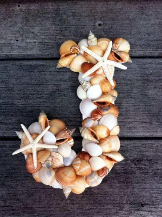 45 Inspirational Sea Shell Craft DIY Ideas - Greenorc