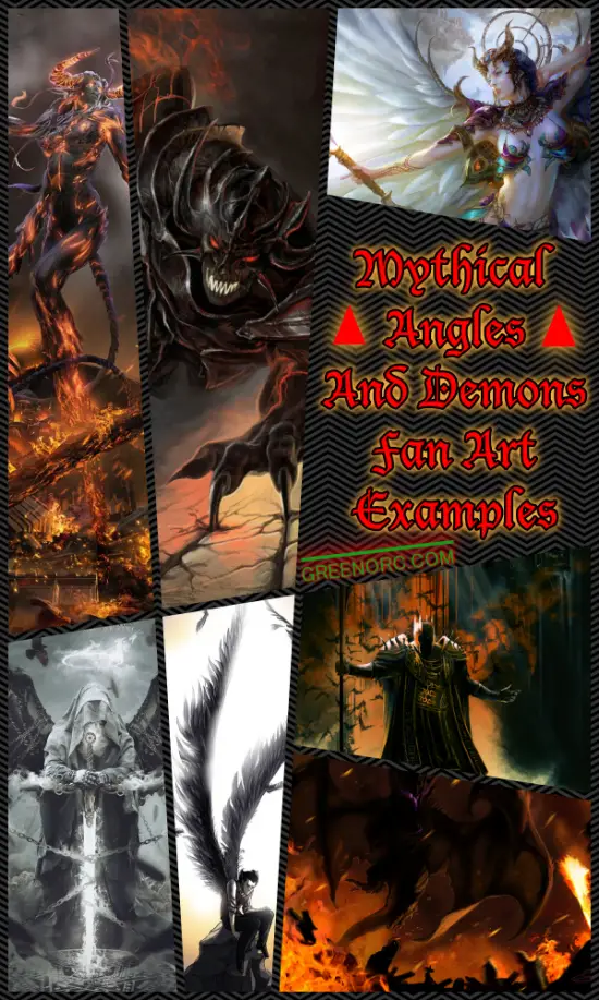 45 Mythical Angles And Demons Fan Art Examples - Greenorc