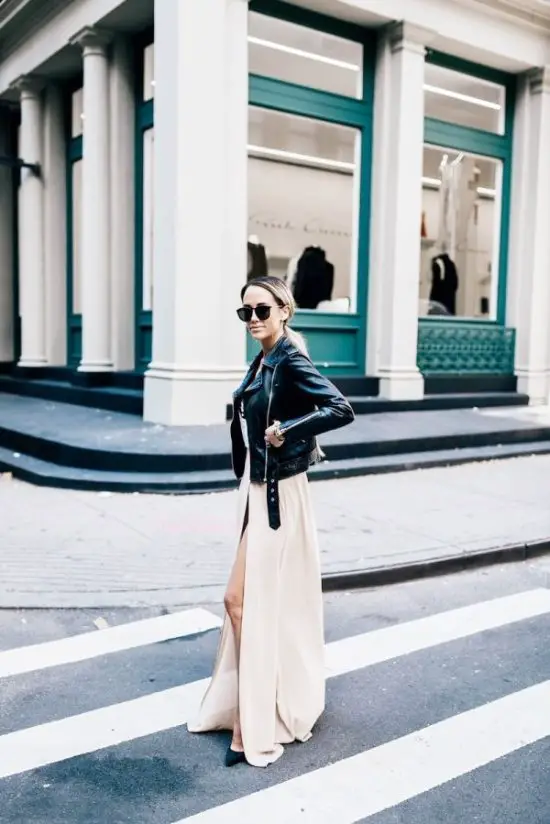 45 Street Style Model Off Duty Outfit - Greenorc