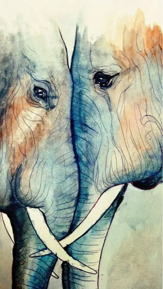 45 Adorable Animal Watercolor Paintings - Greenorc