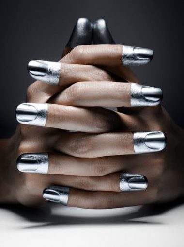 45 Futuristic Nail Art Designs to Look Unique in 2018