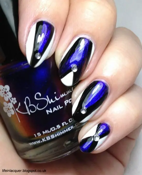 45 Futuristic Nail Art Designs to Look Unique in 2018