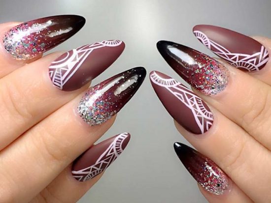 45 Futuristic Nail Art Designs to Look Unique in 2018 - Greenorc