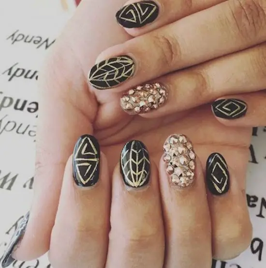45 Futuristic Nail Art Designs to Look Unique in 2018