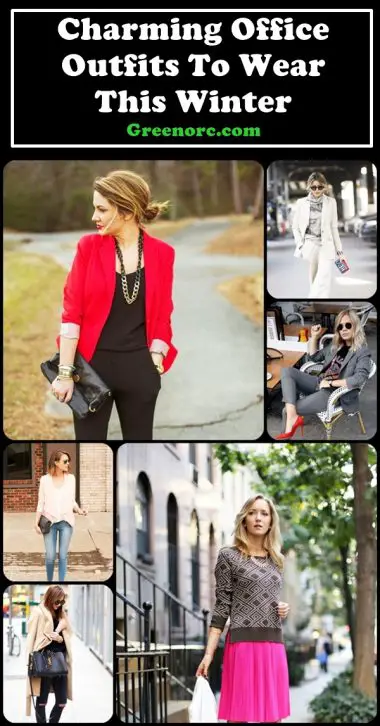 45 Charming Office Outfits To Wear This Winter - Greenorc