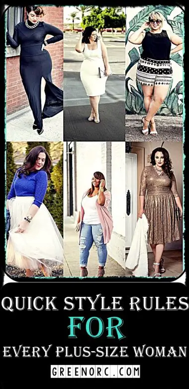 10 Quick Style Rules For Every Plus-Size Woman - Greenorc