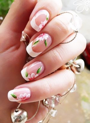 45 Beautiful Spring Nail Art Designs And Colors 2018 - Greenorc