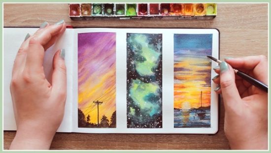 40 Simple Acrylic Painting Ideas on Canvas For Beginners - Greenorc