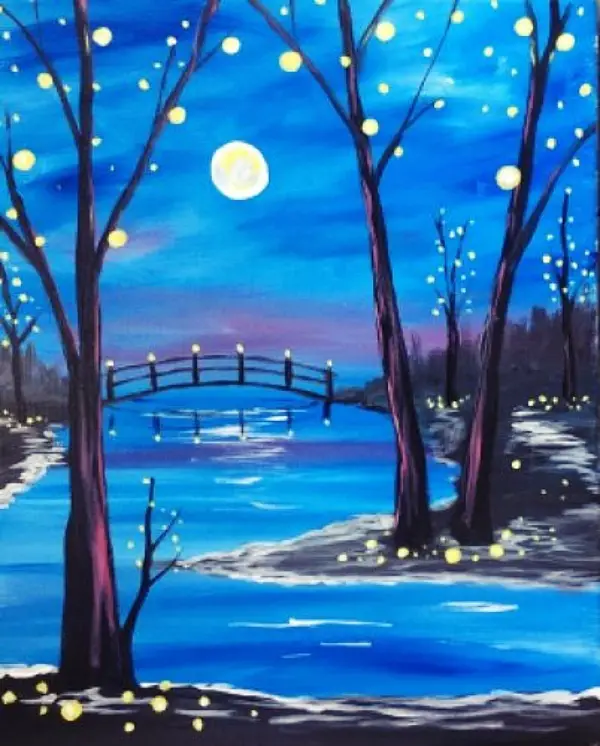  Get 39 Simple Easy Acrylic Painting Ideas For Beginners On Canvas