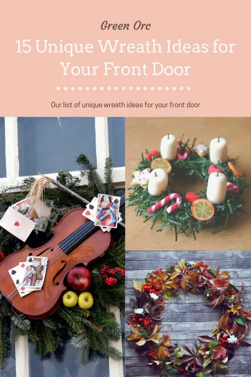 15 Unique Wreath Ideas for Your Front Door - Greenorc