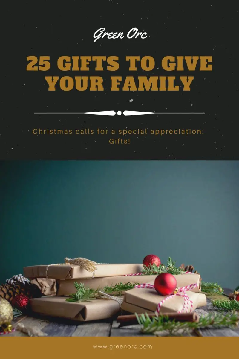 25 Christmas Gifts to Give Your Family - Greenorc